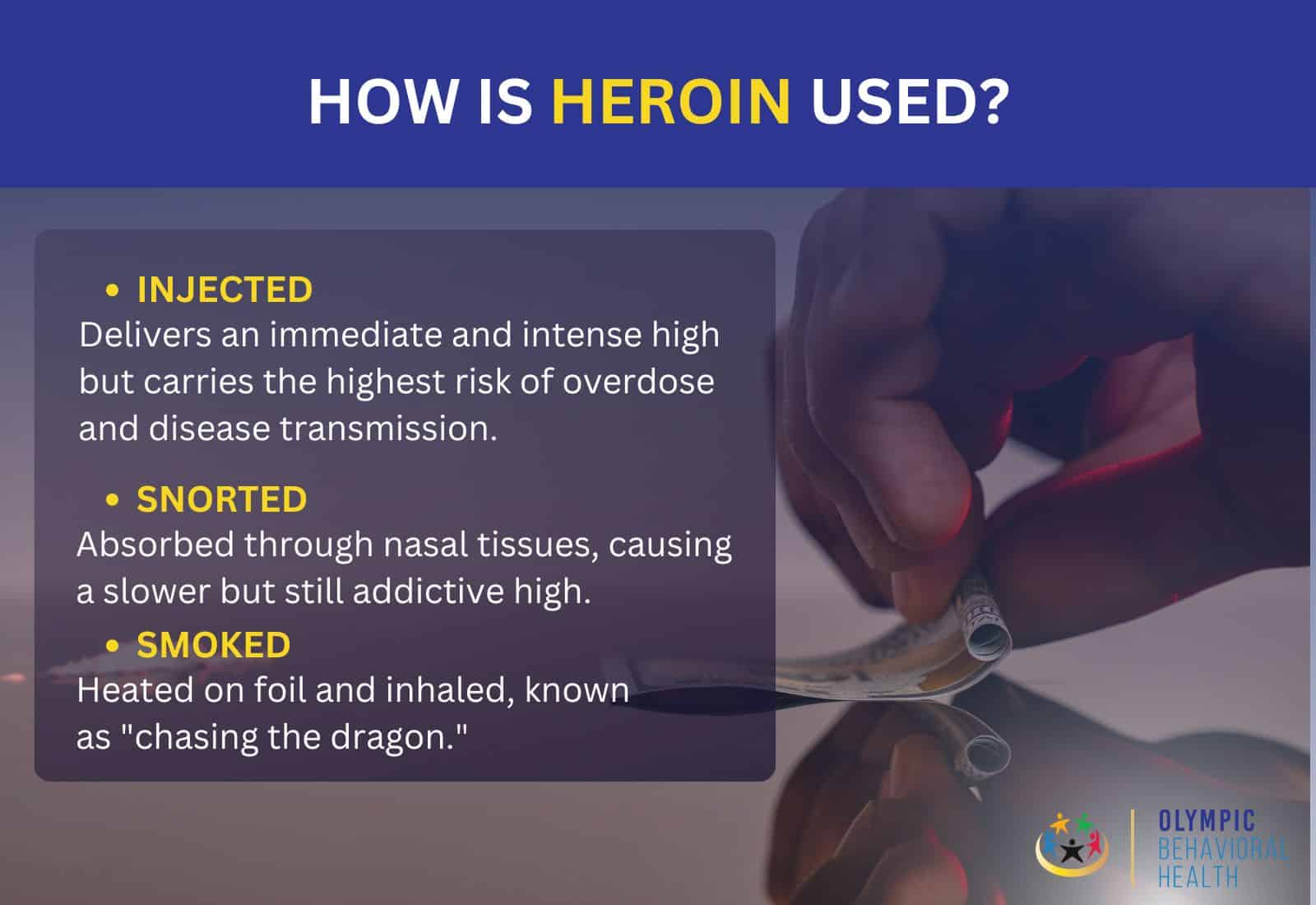 Heroin: Definition, Usage, Effects, Addiction - Olympic Behavioral Health