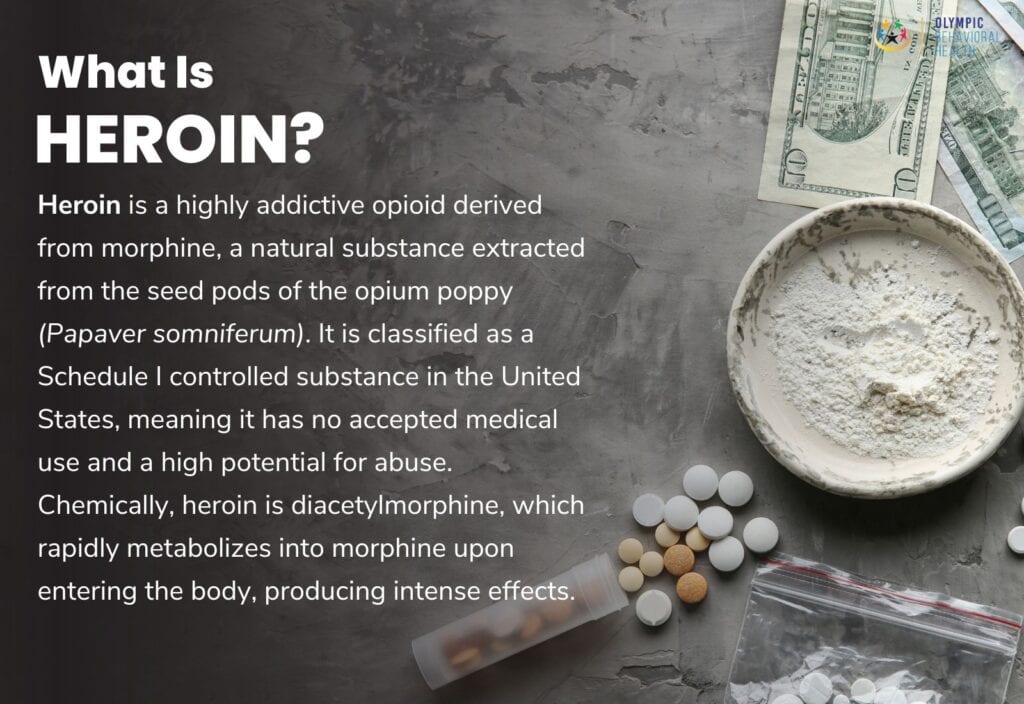 Heroin: Definition, Usage, Effects, Addiction - Olympic Behavioral Health
